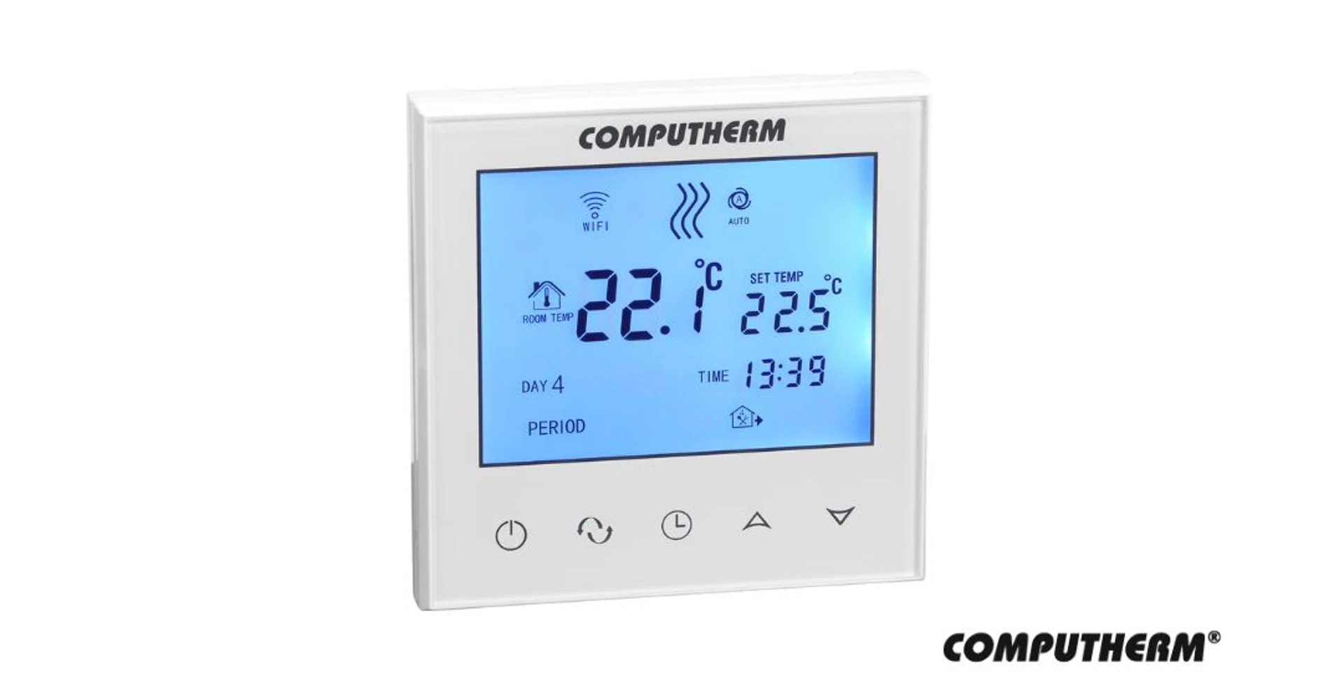 Termosztát COMPUTHERM E280 Fehér Wi-Fi süllyesztett kivitel